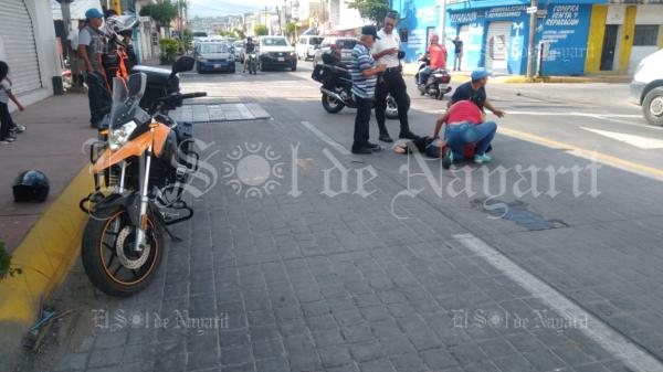 Niño Es Atropellado Por Motocicleta En Centro De Tepic El Sol De Nayarit