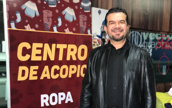 Alejandro Galván invita a donar ropa invernal para personas en ...