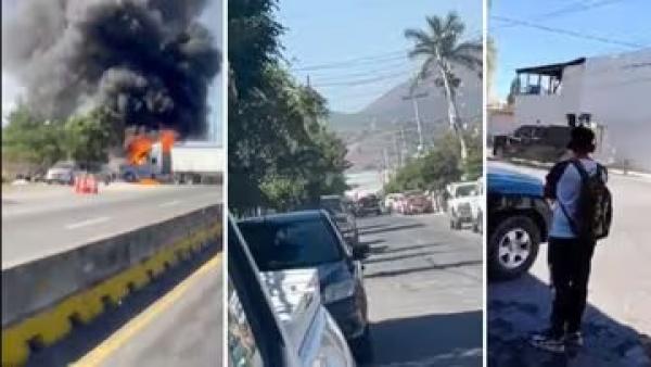 Se Registra Enfrentamiento Y Bloqueos En Ocotlán Jalisco El Sol De