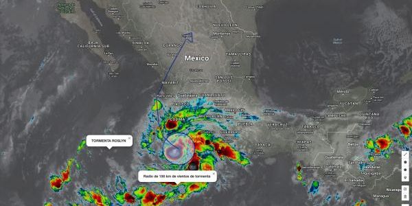 Se fortalece tormenta tropical "Roslyn" - El Sol de Nayarit